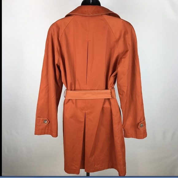 Gallery | Jackets & Coats | Gallery Burnt Orange Trench Coat | Poshmark